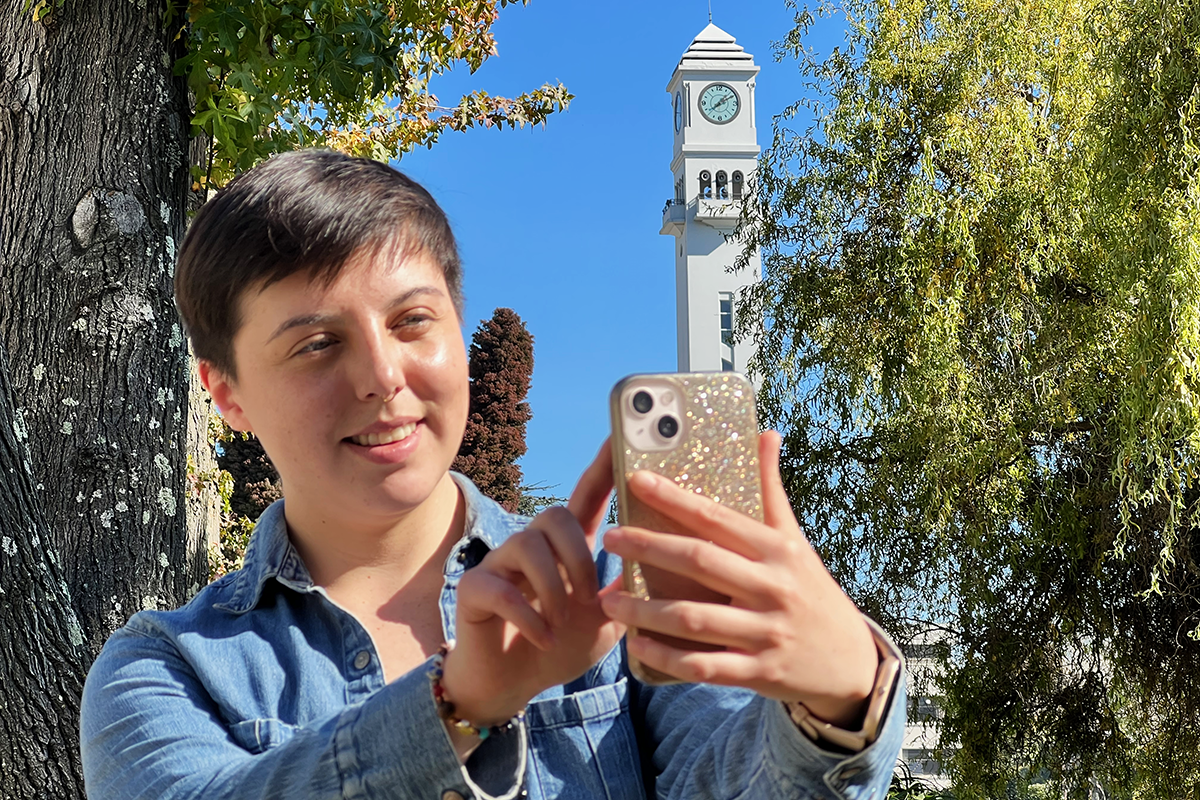 Influencer fran.astronoma recorre la UdeC y habla de su rol como divulgadora cientifica en el CATA Noticias UdeC