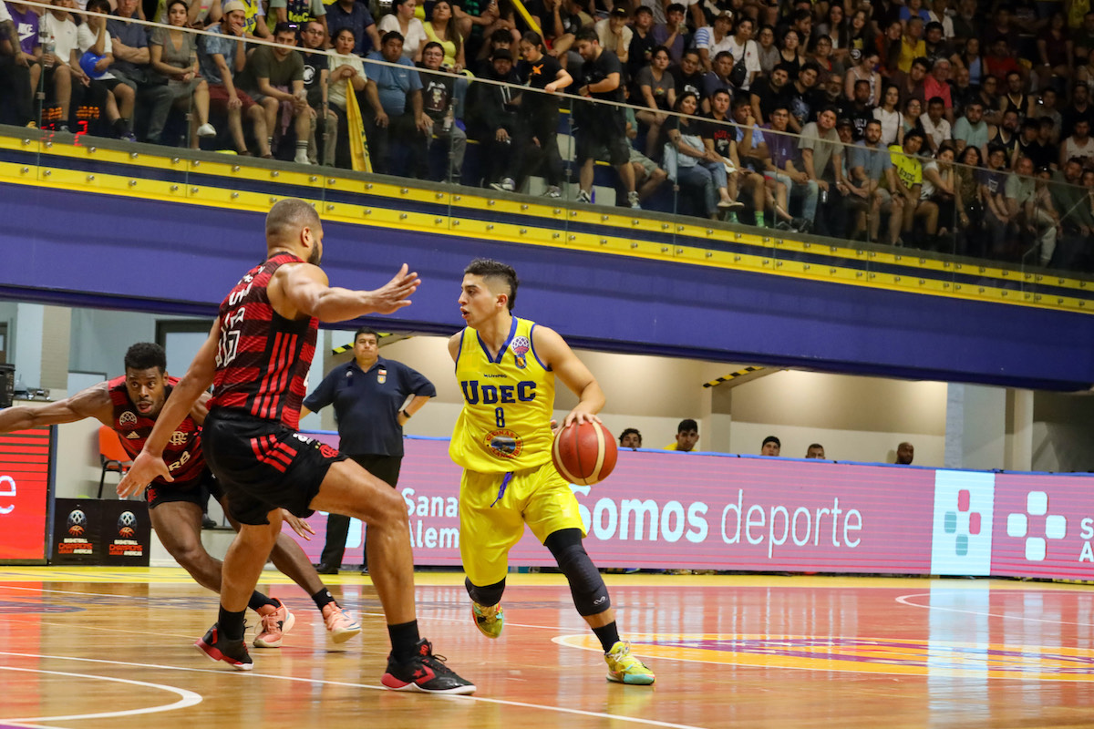 Basket UdeC estuvo lejos del inmenso poderío de Flamengo en la ida de cuartos de final ...