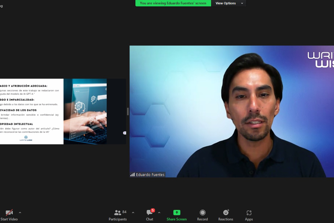 VRID repetirá capacitación en uso de ChatGPT para elaboración de ...