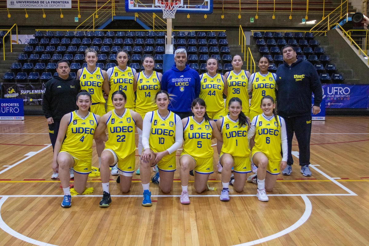 UdeC ganó su zona de la Liga Nacional Femenina de Básquetbol pese a caer ante la Ufro - Noticias ...