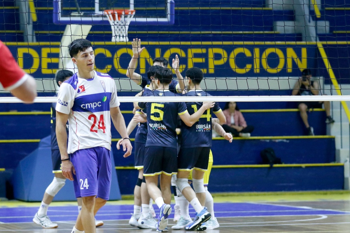 Linares doblegó la resistencia de la UdeC en la Liga A1 de Vóleibol Masculino - Noticias UdeC